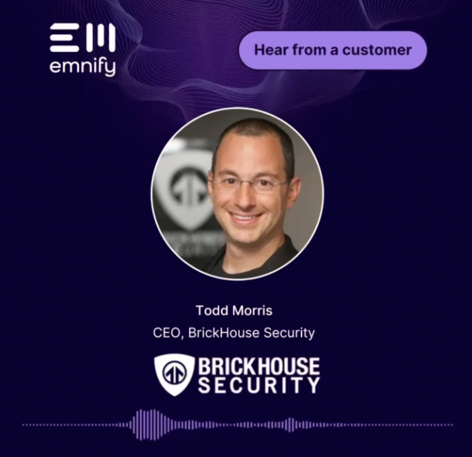 BrickHouse Security Customer Story | emnify
